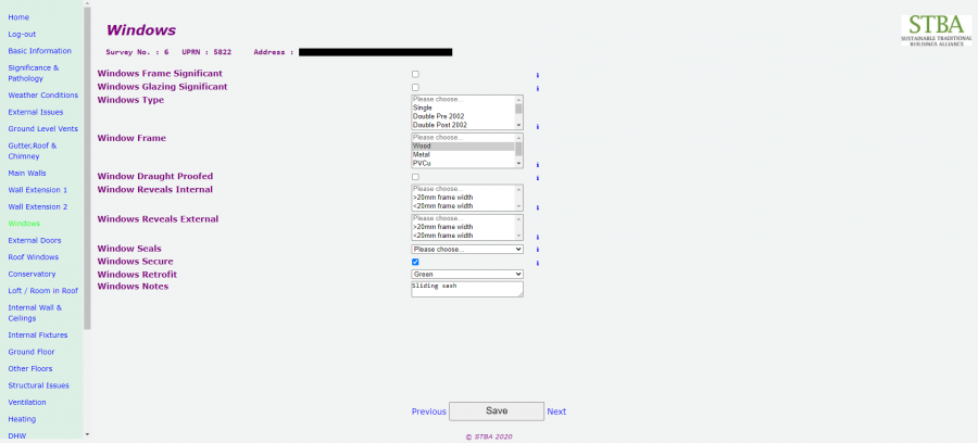 STBA Survey Tool - STBA